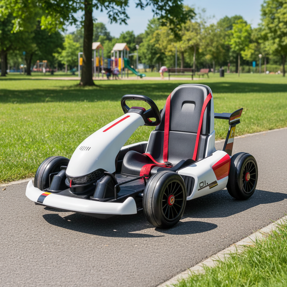 24V Kids’ Electric Go-Kart with Parental Control – Drift Kart – AKAC ...